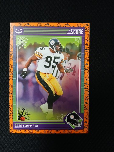 2024 Score-A-Treat Orange Pumpkins Greg Lloyd #243 Pittsburgh Steelers | eBay