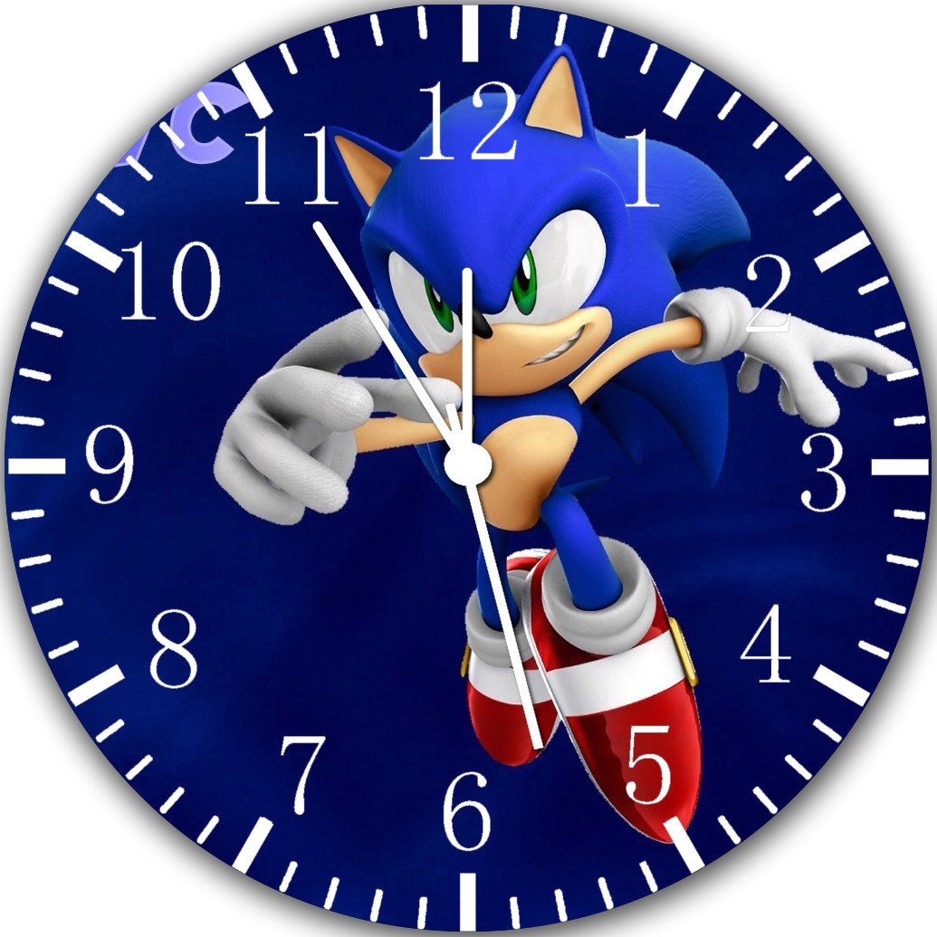 Super Sonic Frameless Borderless Wall Clock Nice For Gifts or Decor ...