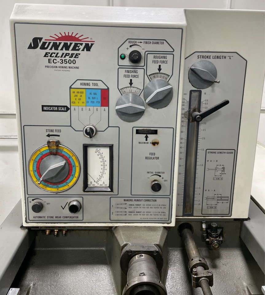 SUNNEN HONE MACHINE MODEL EC-3500 | eBay