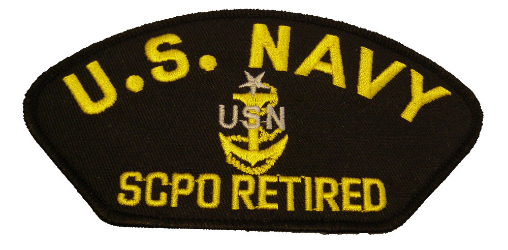 U S NAVY SCPO RETIRED with SEAL PATCH - Color - Veteran Owned Business ...