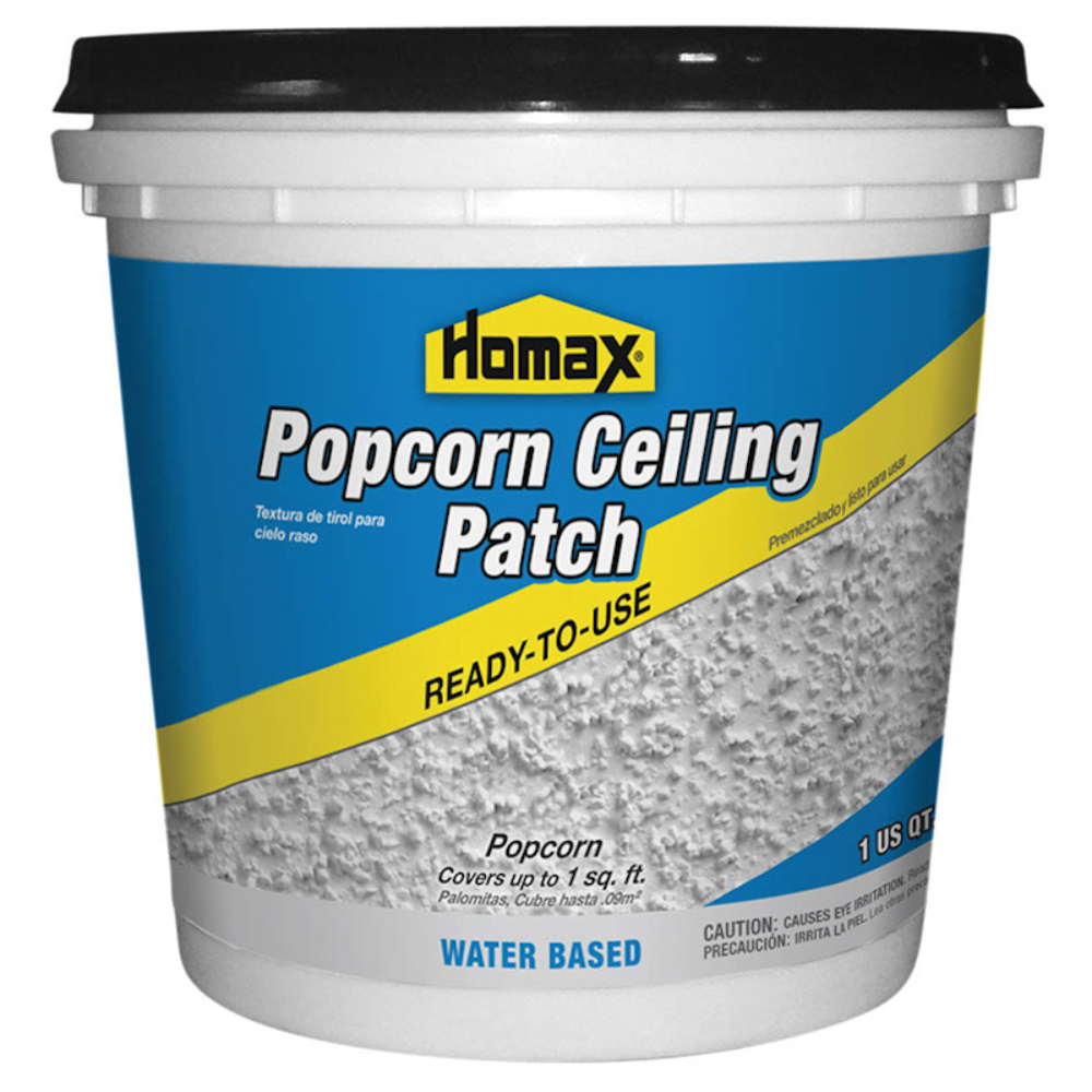 Homax Popcorn Ceiling Patch - Water-Based Mix (1 quart / 946g) | eBay UK