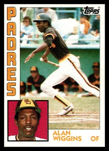 1984 Topps Alan Wiggins #693 San Diego Padres | eBay