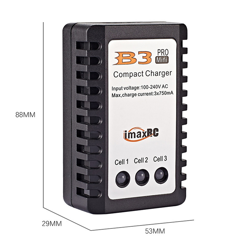 B3 20W B3 Pro 10W RC Compact Charger 2S 3S Lipo Battery Adapter Power ...