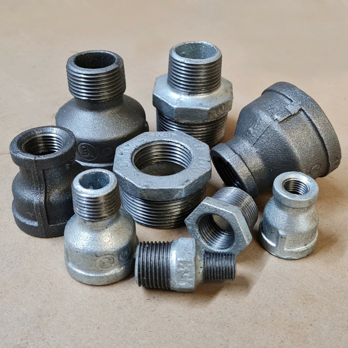 Galvanized Steel Pipe Fittings China Customized Malleable Iron