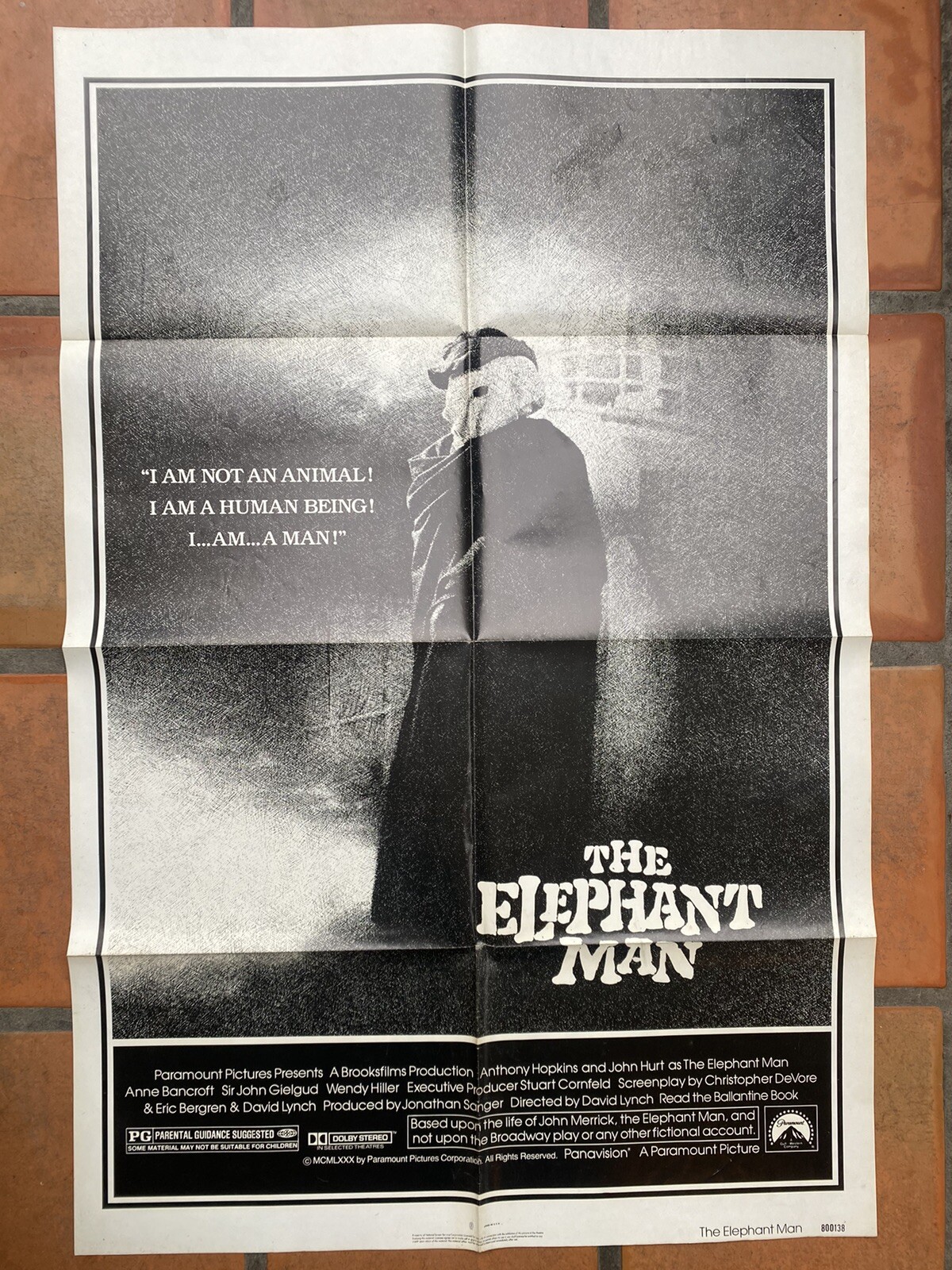 The Elephant Man Play Poster