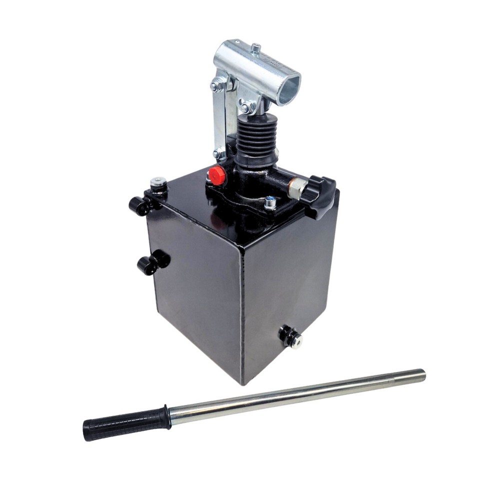Hydraulic Single Acting Hydraulic Hand Pump Assembly 1 to 5 Litre Tank ...