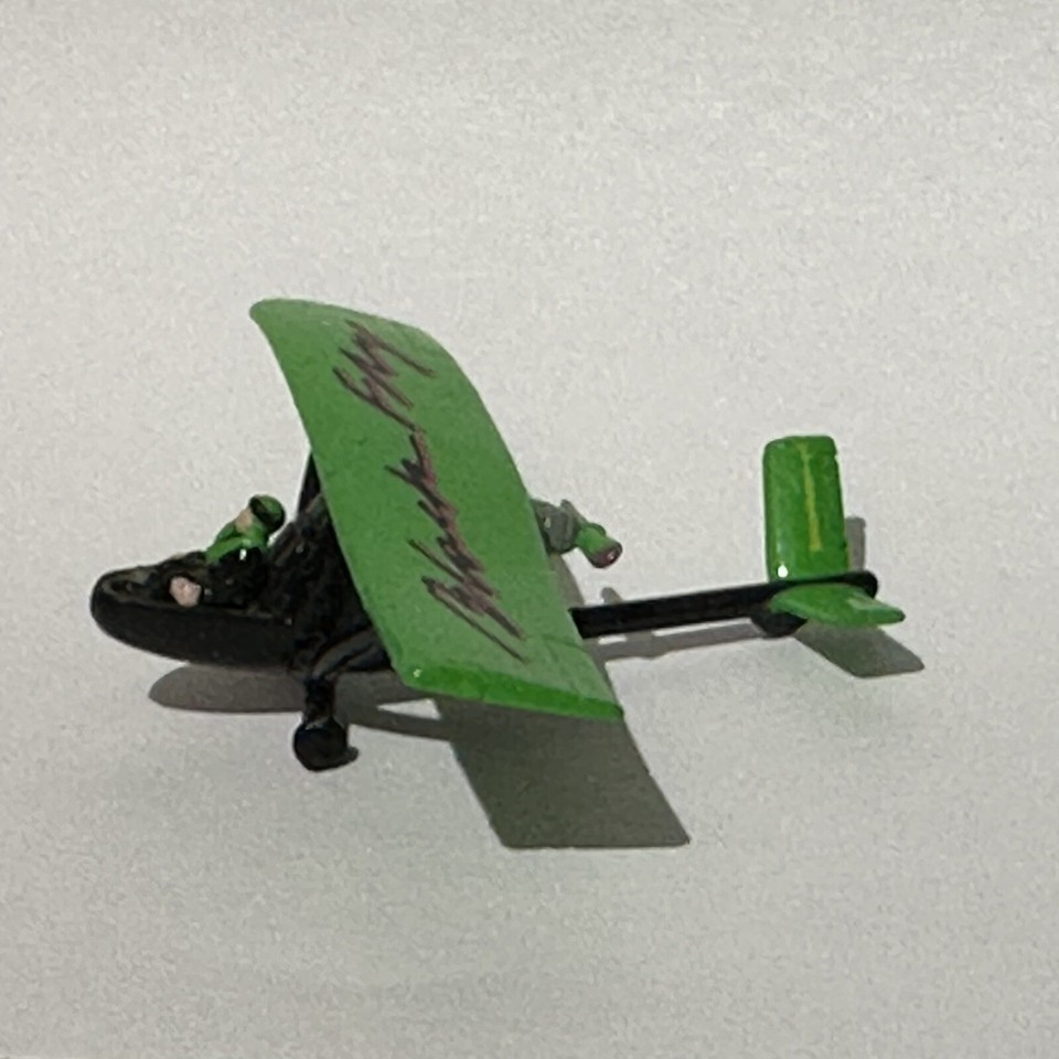 Micro Machines Ultra Light Aircraft (1992) Green Black Fly Airplane ...