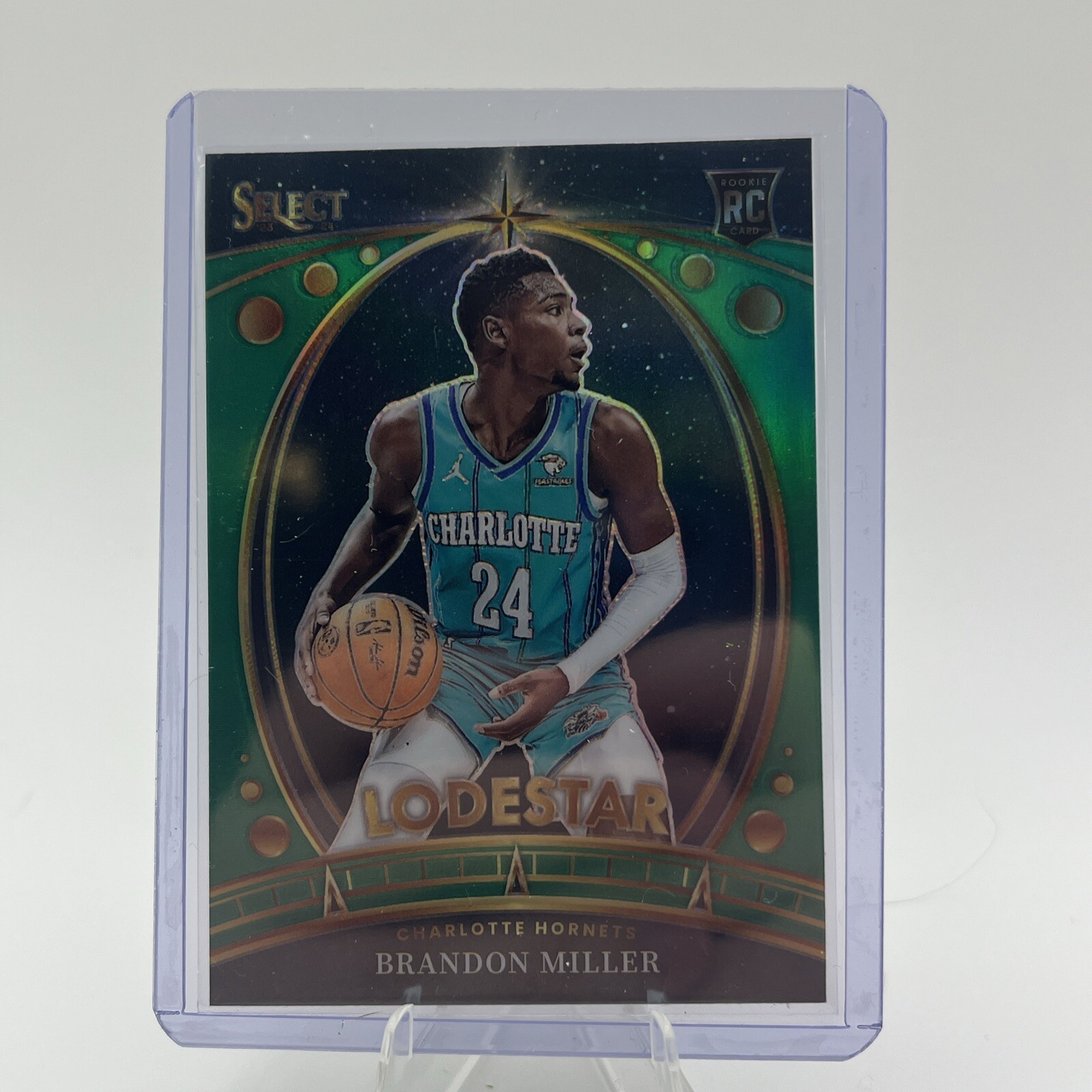 Brandon Miller 2023-2024 Panini Select Basketball Green Lodestar | eBay