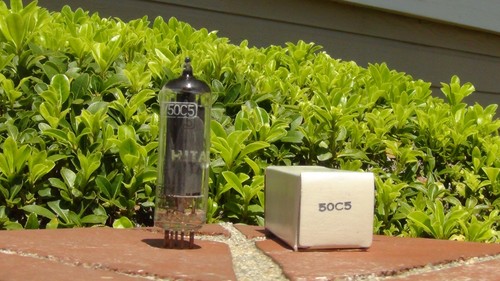 50C5 NOS/NIB Hitachi Beam Power Output Tube-Tested-Factory Fresh-Free ...