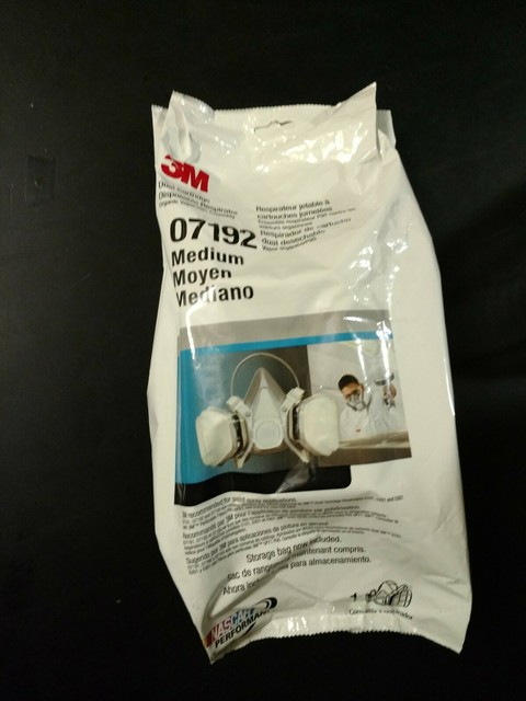 3M 07192 Paint Spray Dual Cartridge Respirator Medium for sale online ...