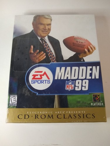 Madden NFL 99 CD ROM classics BRAND NEW shrink wrapped EA Sports - RARE ...