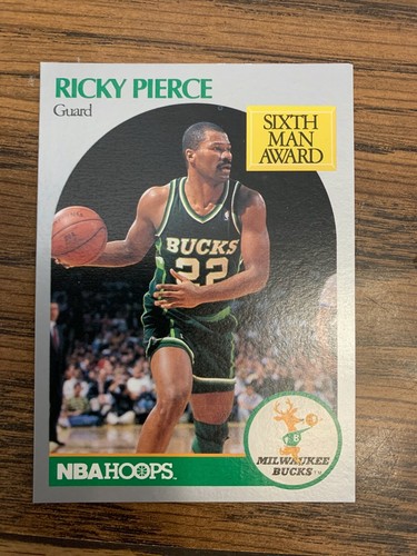 US. 1990-91 NBA Hoops #179. Ricky Pierce. Sixth Man Award | eBay