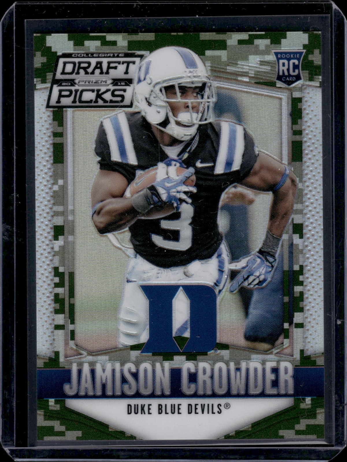 2015 Panini Prizm Draft Picks Jamison Crowder Camo RC /199 #198 Duke ...