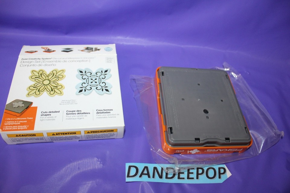 Fiskars Fuse Element Creativity Design Letterpress Medium 0110 | eBay