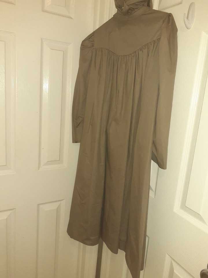 Renee Helga Howie Long Coat Beige Jacket Sz 8 | eBay