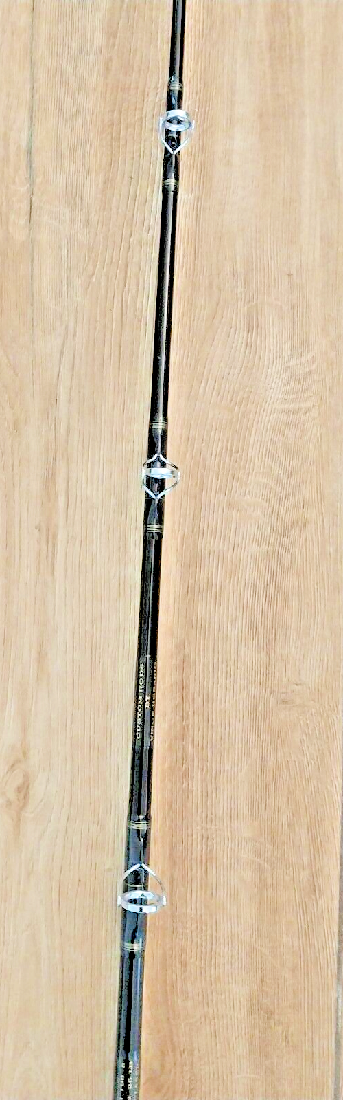 NEW CUSTOM WRAPPED -8 FT -SEEKER 196-8 CONVENTIONAL SALWATER ROD, CORK ...