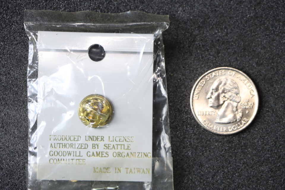 1990 Goodwill Games Lion Mascot Soviet Union Flag Pin | eBay