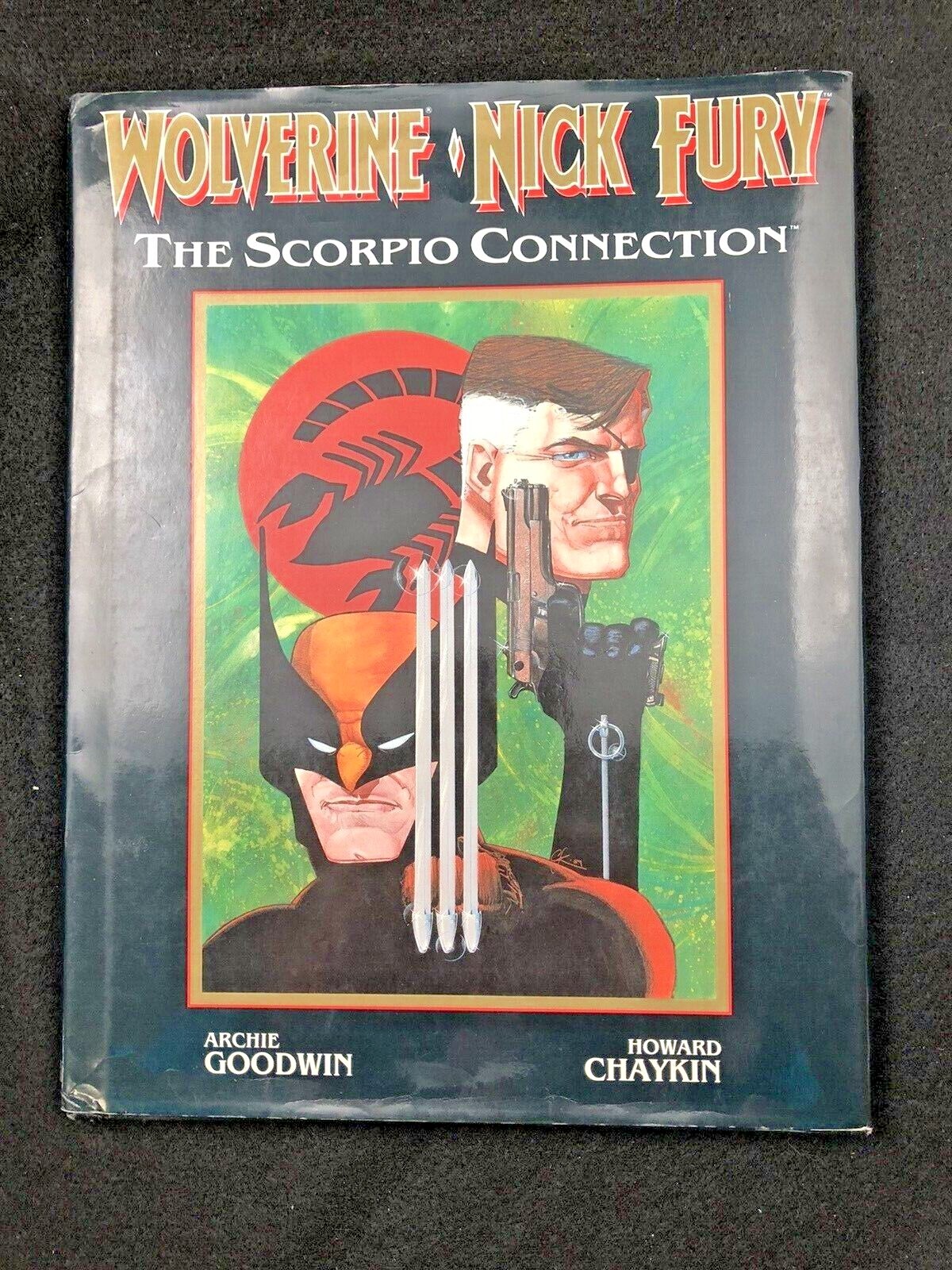 WOLVERINE SHIELD'S NICK FURY SCORPIO CONNECTION MARVEL GN HC HARDCOVER ...