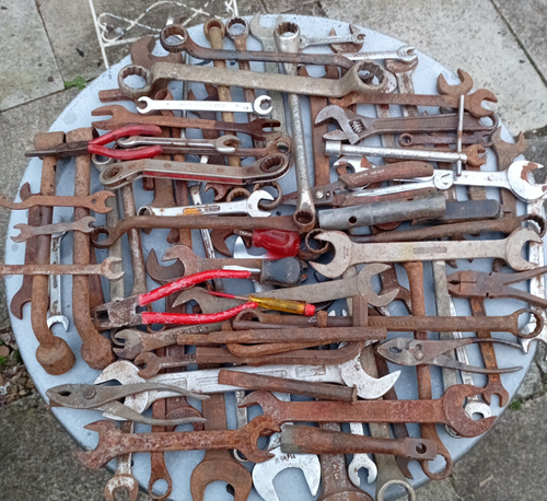 JOB LOT OF OLD SPANNERS | eBay UK