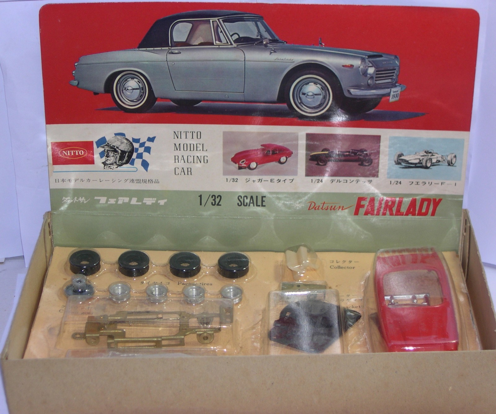 FN NITTO MODEL RACER CAR KIT DATSUN FAIRLADY 1/32 | eBay