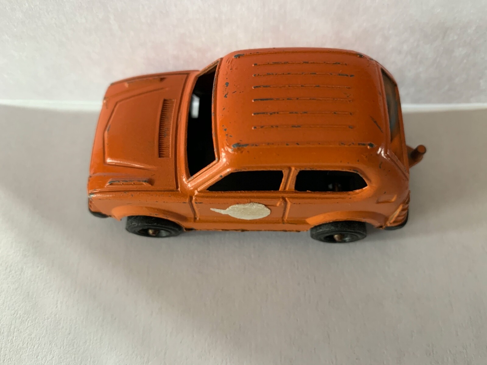 Vintage Tootsie Toy Honda Civic Orange Diecast Made in U.S.A. 3" Long ...