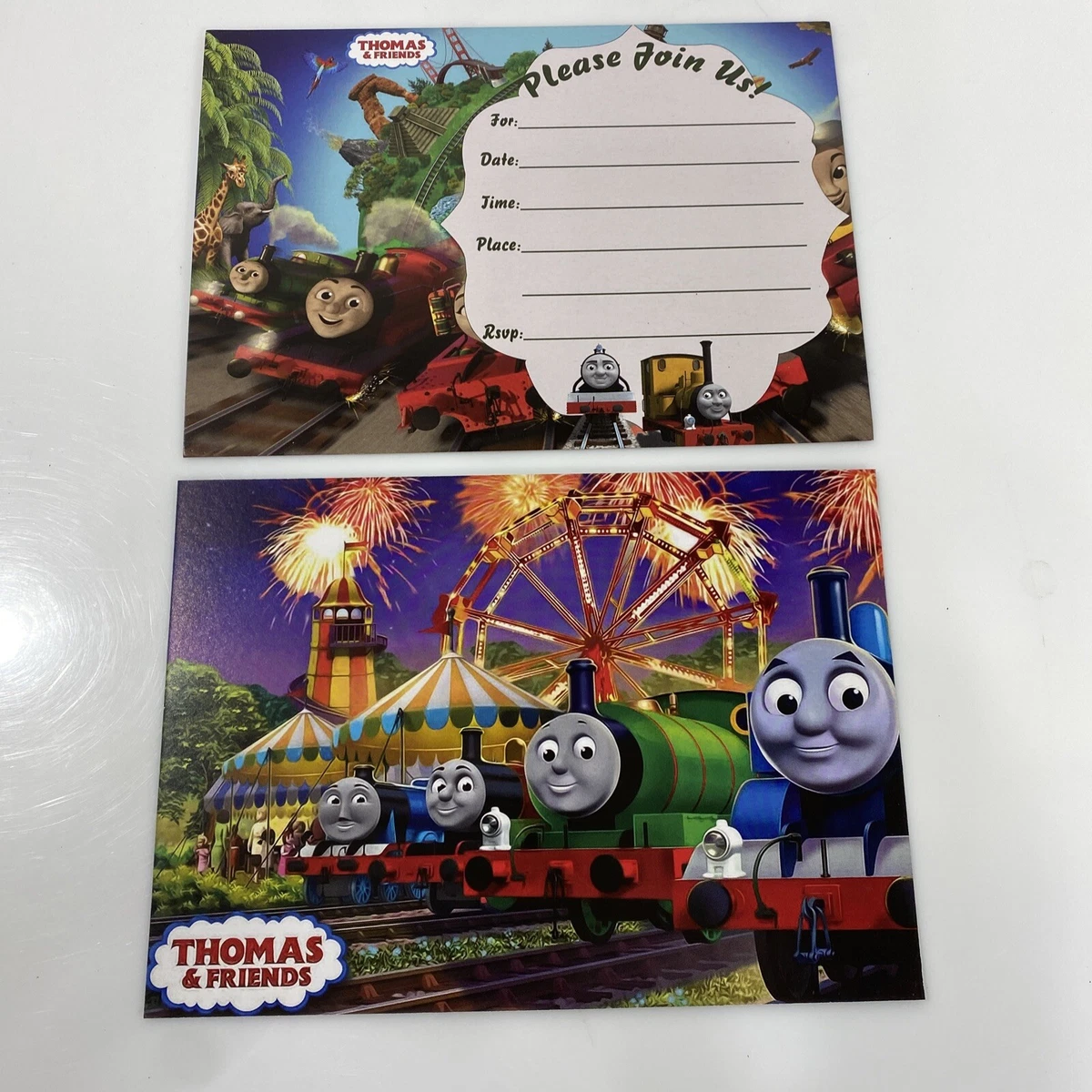 Thomas The Train Invitations