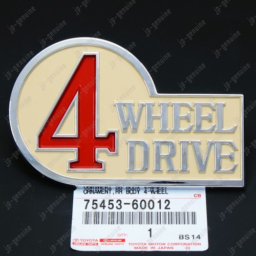 OEM Genuine TOYOTA Land Cruiser Rear FJ40 BJ40 75453-60012 4 Wheel ...