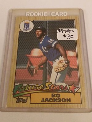 1987 Topps #170 Bo Jackson RC : Kansas City Royals Rookie - qty ...