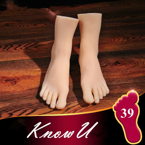 One Left Or Female Silicone Lifelike Legs Right Mannequin Feet Display ...
