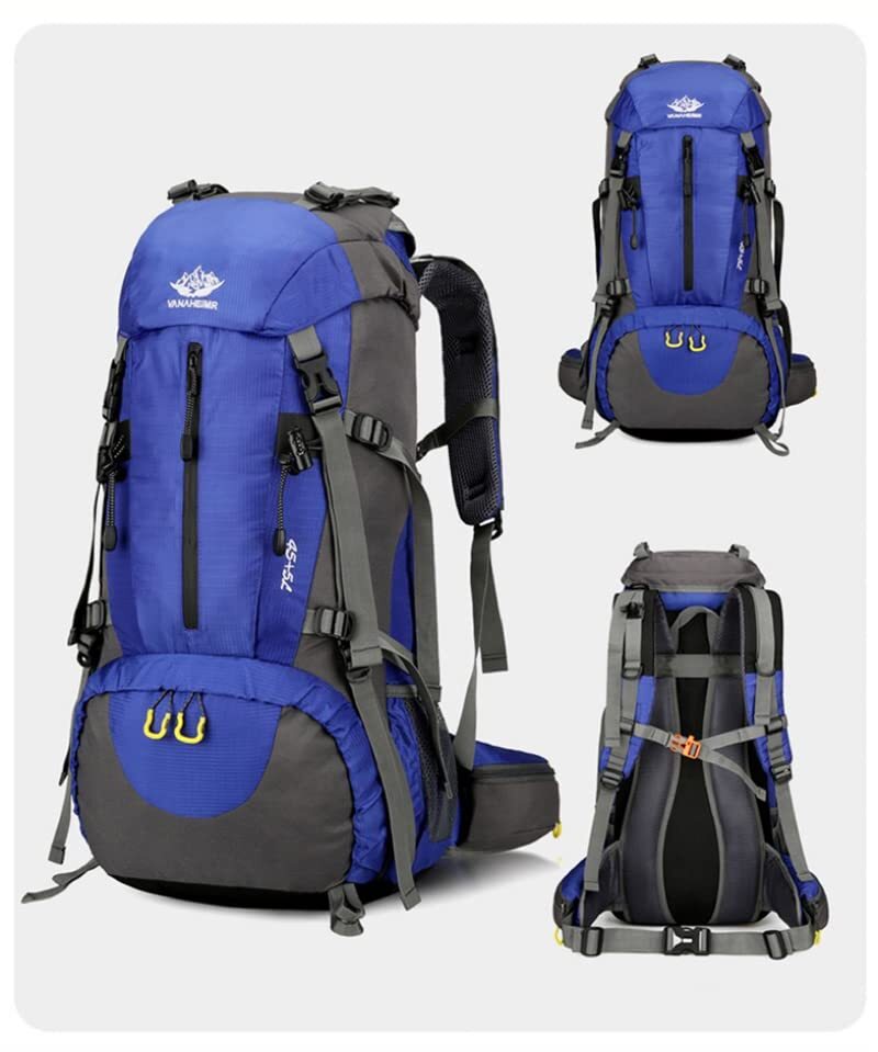 Outdoor Sports Hiking Backpack 55L Mountaineering Backpack with 50L+5L ...