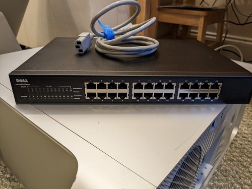 Dell 24-Port PowerConnect 2224 Ethernet Switch 10/100-Mbps Gigabit | eBay