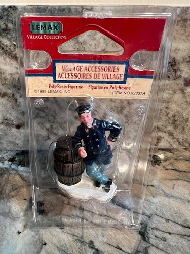 Lemax Cap’n Bob Village Figurine 1999 Ocean Lake Nautical River Man | eBay