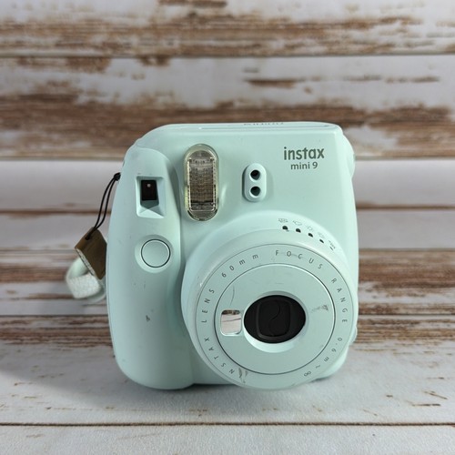 Fujifilm Instax Mini 9 Teal Instant Film Camera - Pre-owned | eBay
