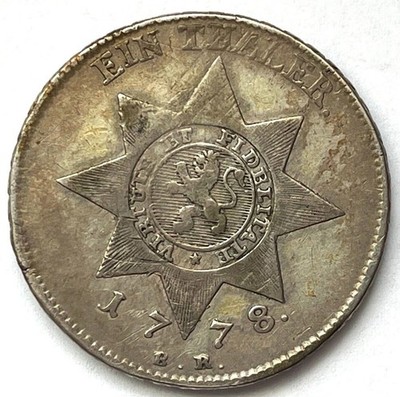 1778 Hessian Army Blood Dollar American Revolution | eBay