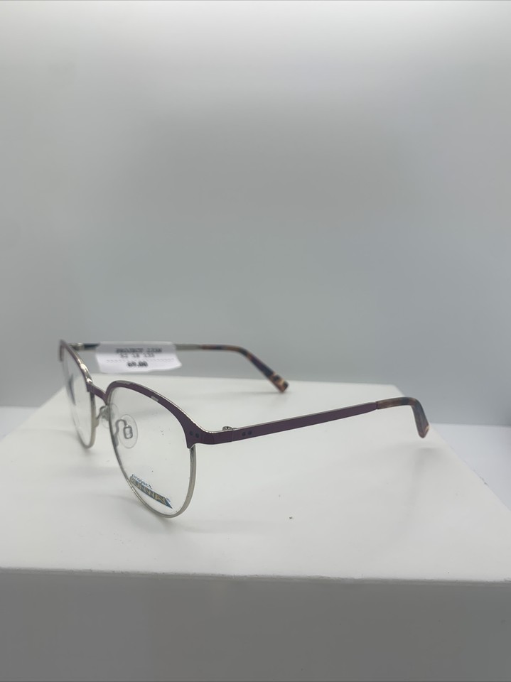 NEW Project Runway PR 135M 226 Pink Silver Eyeglasses Frames 52-18 135 ...
