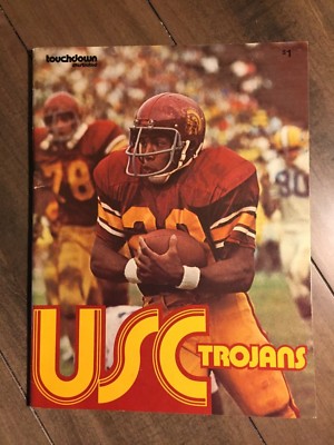 USC Trojans 1973 NCAA football program vs California - Los Angeles ...