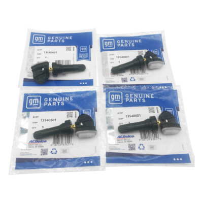 4Pcs 13540601 OE# TPMS Tire Pressure Sensor for Buick Chevrolet ...