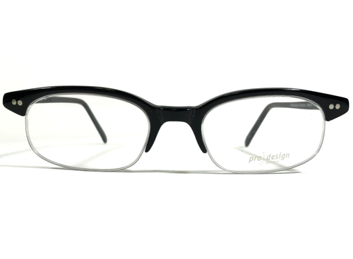 Prodesign Eyeglasses Frames P2000 C.60/60 Somebody's Collection Black ...