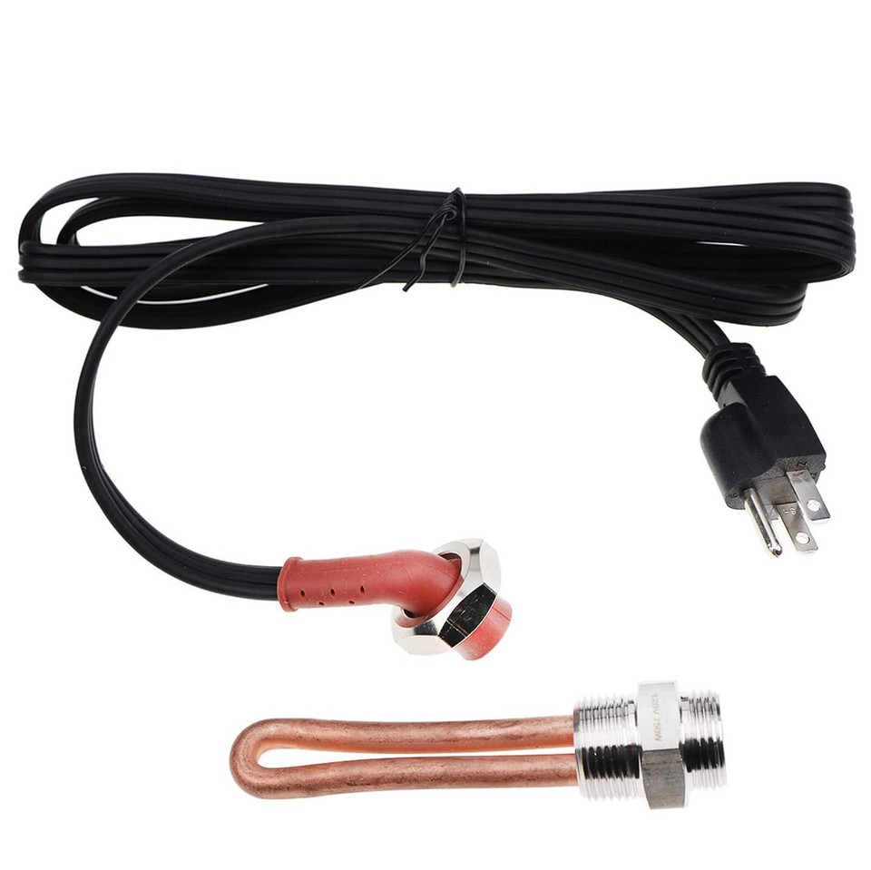 New 120V 750W Block Heater 30115 1231R For Kats Cummins 3.9 4.5 5.9 6.7 ...