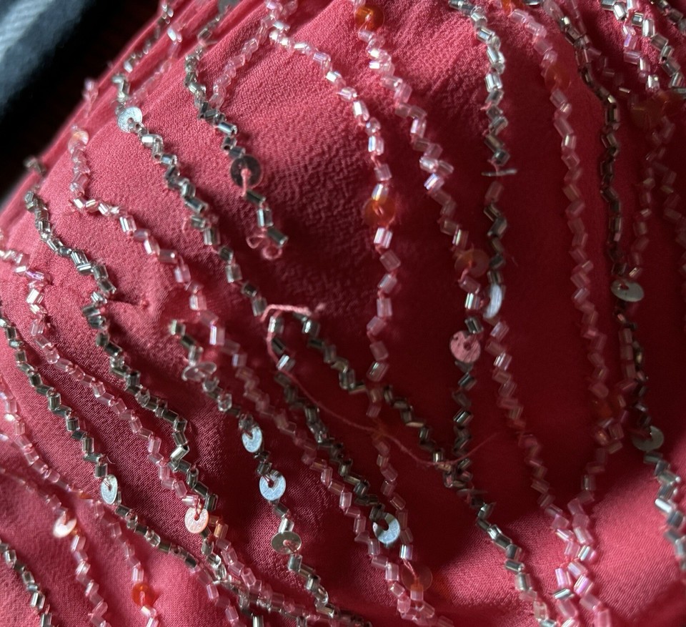 Scala JR Sz Med ~ Beaded Formal Homecoming Dress | eBay