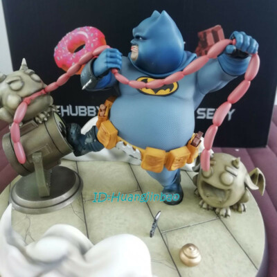 CO Fat Batman Statue Resin Figurine Baddman Model Painted 11.6''H In ...