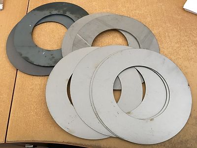 90mm id shim pack for excavator and digger pins etc (4 x 1mm, 2x 2mm, 2 ...
