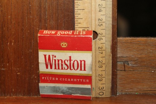 Vintage Winston Cigarettes Matchbook 1960-70's | eBay
