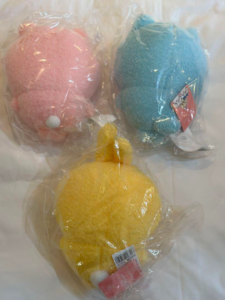 Chiikawa Miniso Exclusive Pajama Hachiware rabbit usagi Plush Toy set ...