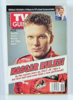 TV Guide Magazine June 27 2004 Dale Earnhardt Jr. Western NY State Ed ...