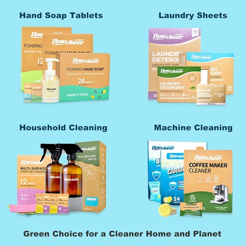 Multi Surface Cleaner Refills -All Purpose Refill Tablet-Makes 204 ...