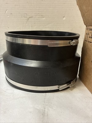 Fernco 8" Clay to 8” C.I. Plastic Coupler | eBay