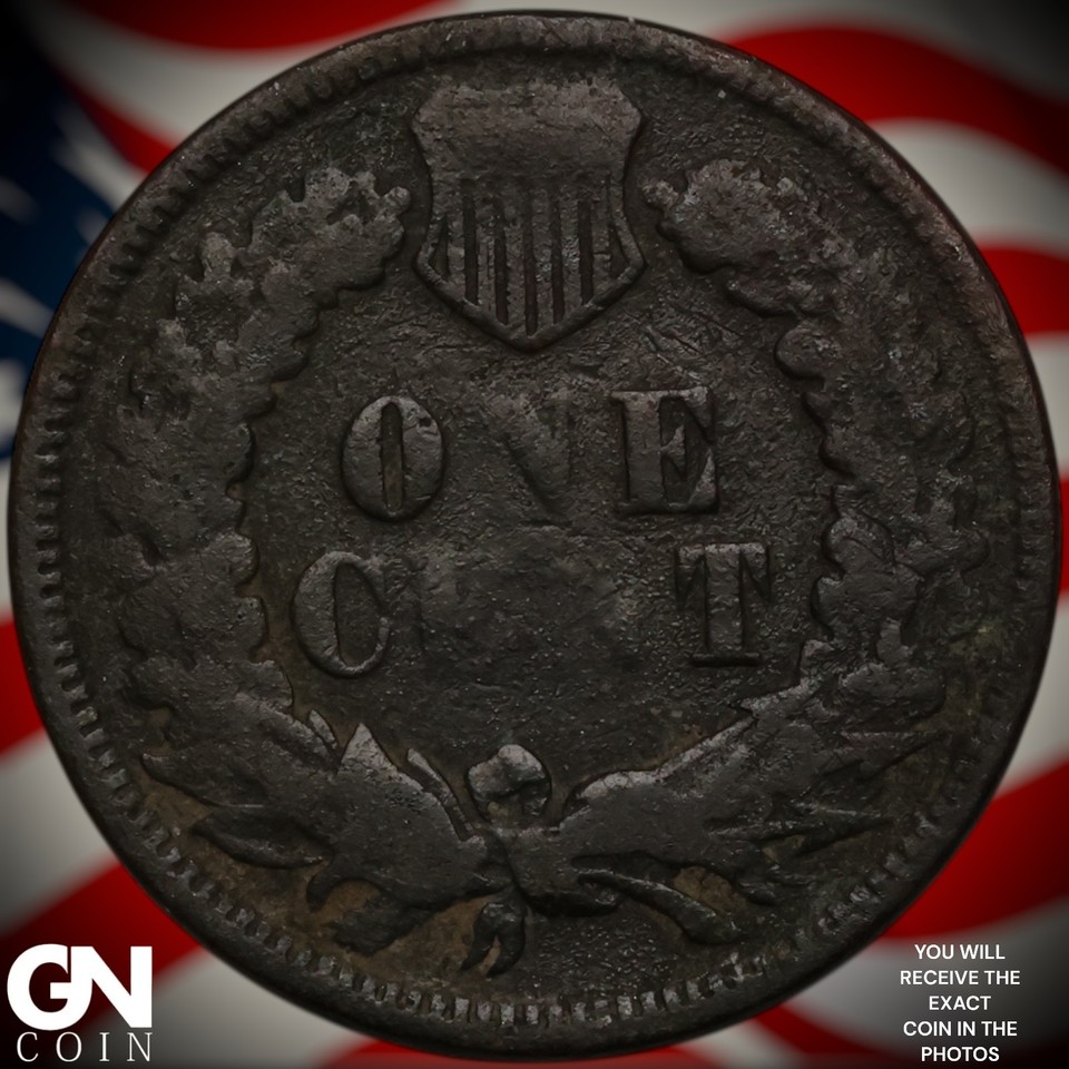 1872 Indian Head Cent Penny A4085 | eBay