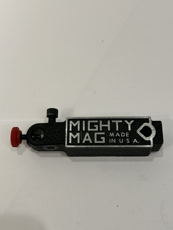 MIGHTY MAG Magnetic Base With 0-1" Travel DIAL INDICATOR COMBO SET | eBay