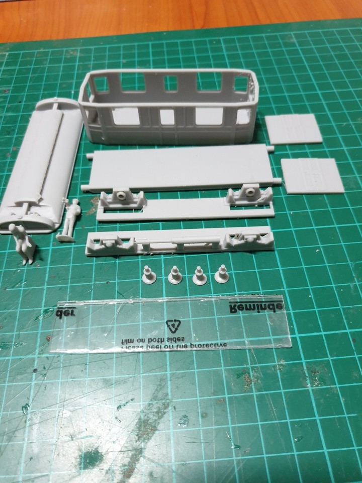 NER Inspection car model train KIT Including Motorising KiIT OO gauge ...